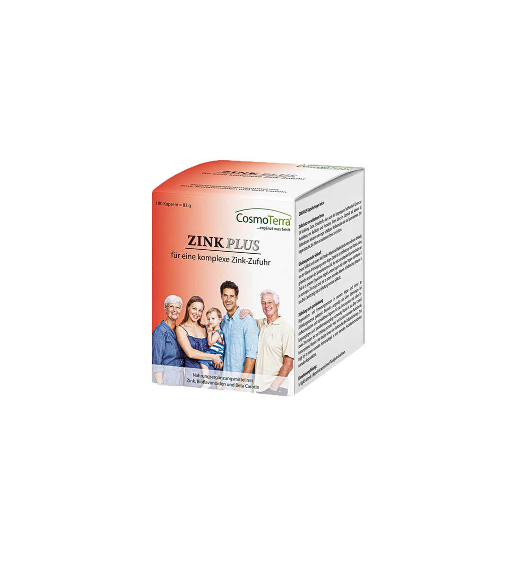 Cosmoterra Zink plus – ALLES VITAMINE